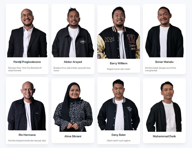 Mengenal Comika.id: Siapa Saja Komika yang Tergabung di Sini?